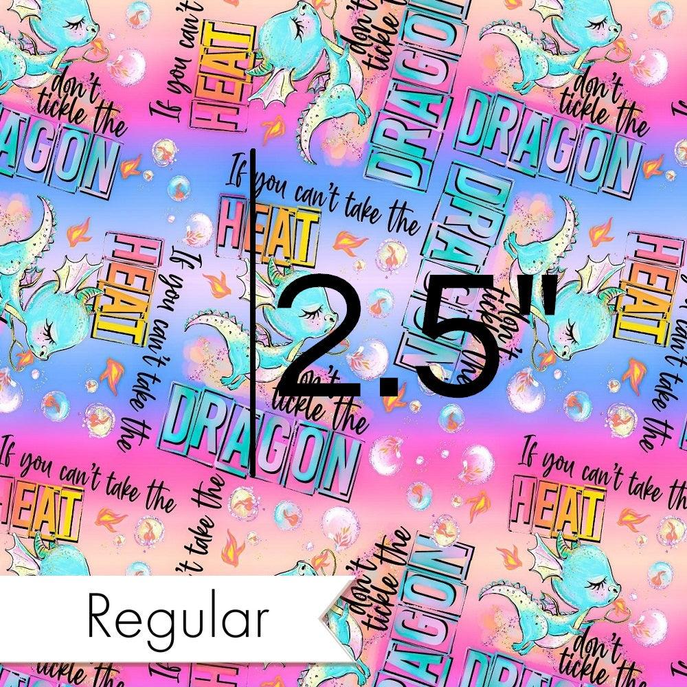 Design 293 - Cheeky Dragon Fabric | Colourful Cheeky Dragon Print ...