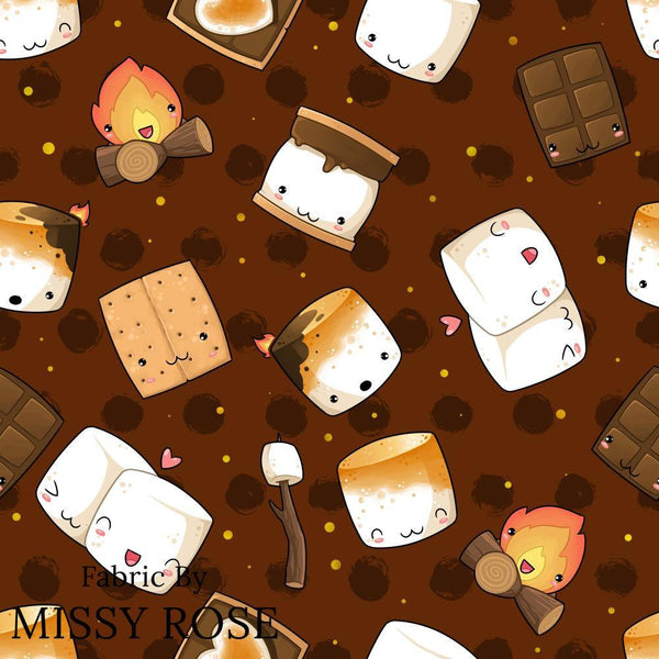 Design 67 - Marshmallow Fabric | Missy Rose Fabric