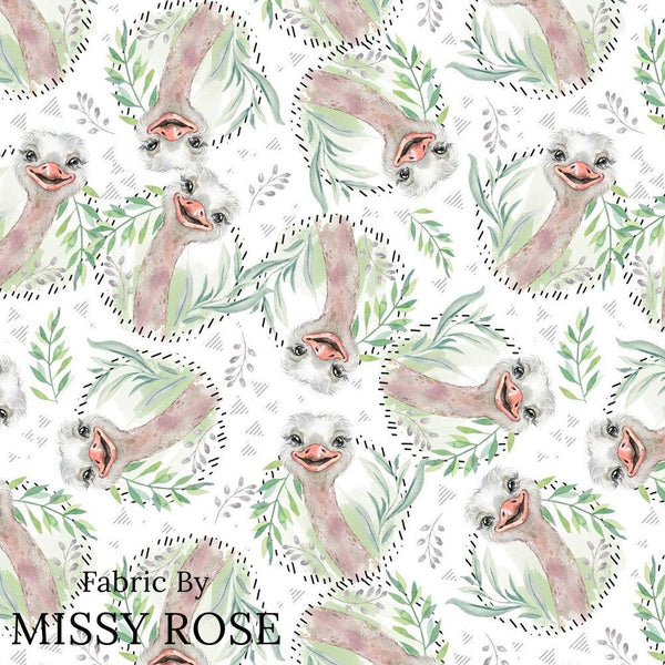 Design 887 - Emu Fabric | Australian Emu Print | Missy Rose