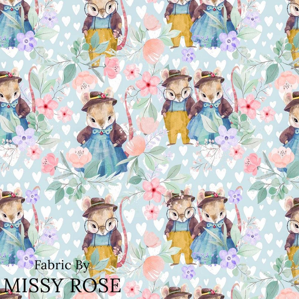 Design 912 - Cute Bunny Fabric & Fabric by Missy Rose Pre-Order