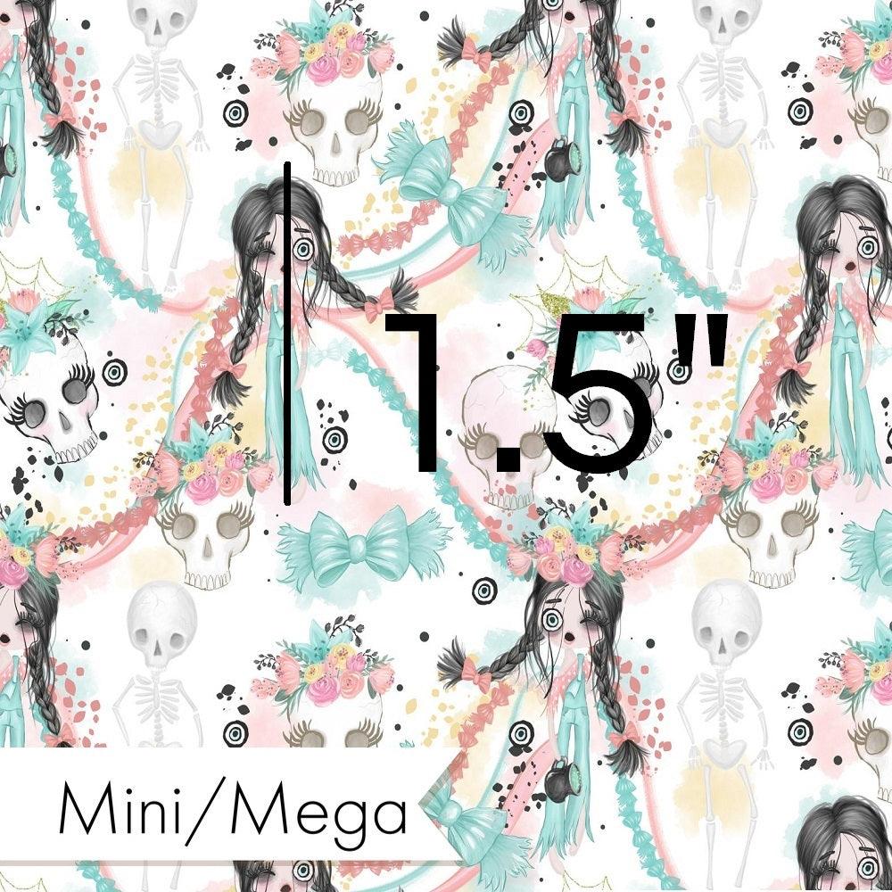 Design 986 - Zombie Girl Fabric | Scary Zombie Print | Missy Rose